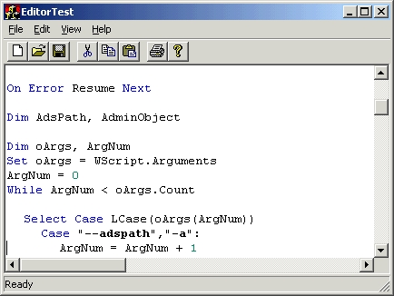 viksoe.dk - RTF Script Editor control